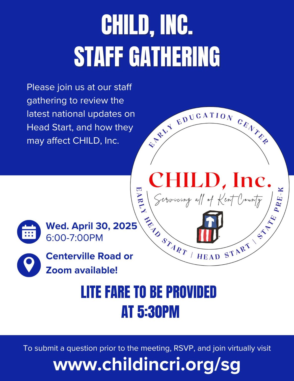 Staff Gathering - CHILD, Inc.